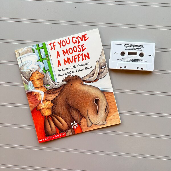 If You Give a Moose a Muffin Book - Etsy