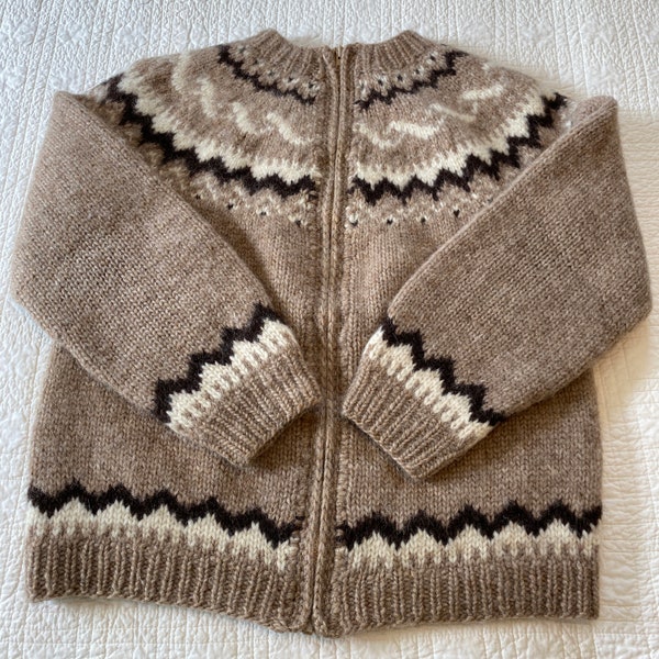 Hand Knit Jacket - Etsy