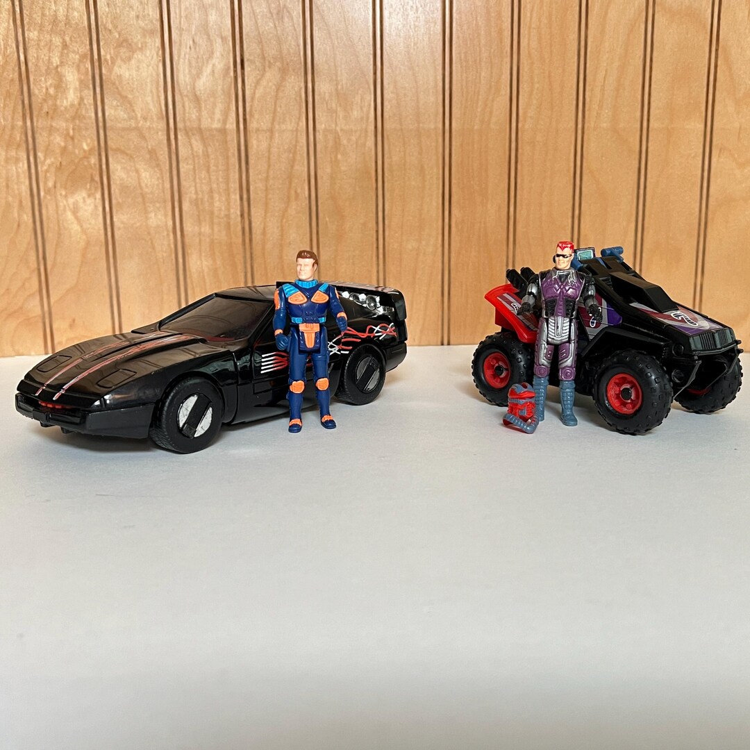 1987 MASK Raven Corvette Vehicle With Calhoun Burns OR Venom Iguana ATV ...