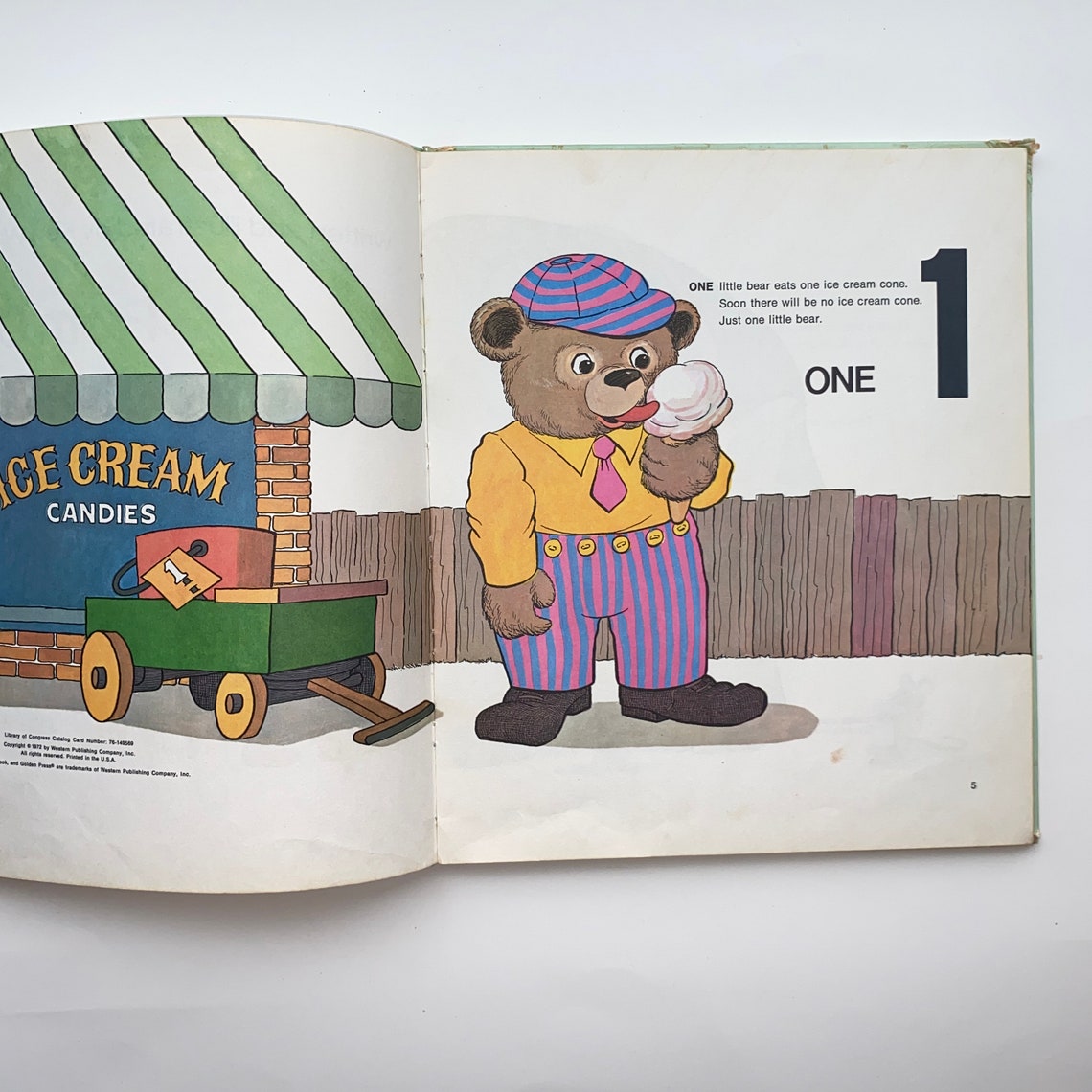 1972 From ONE TO TEN and Back Again: An Unusual Counting Book | Etsy