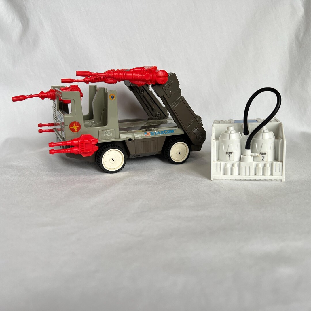 1986 STARCOM H.A.R.V.-7 Heavy Armed Recovery Vehicle OR Cargo Fuel Pod ...