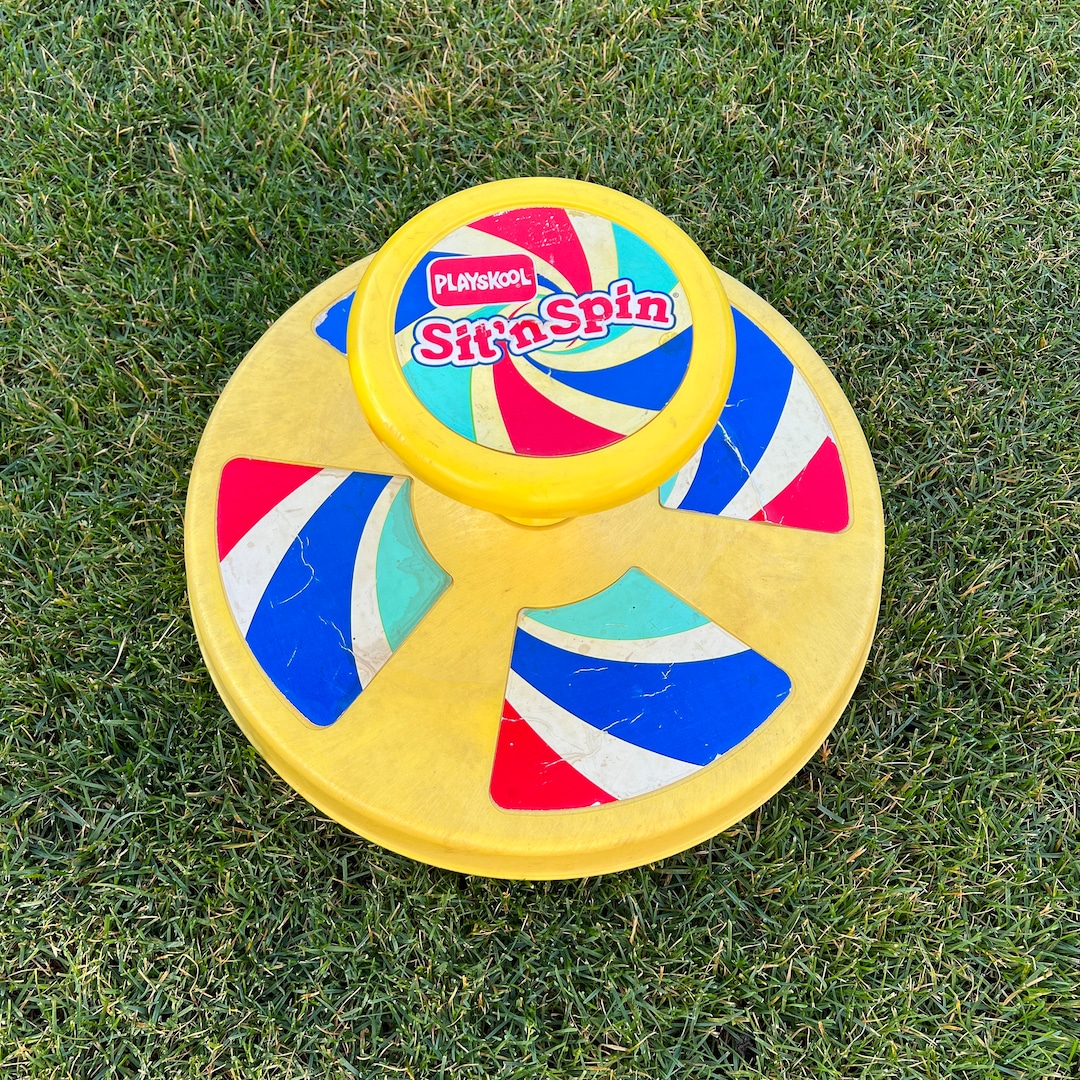 ON HOLD 1973 PLAYSKOOL Sit 'n Spin Toddler Pre-school - Etsy