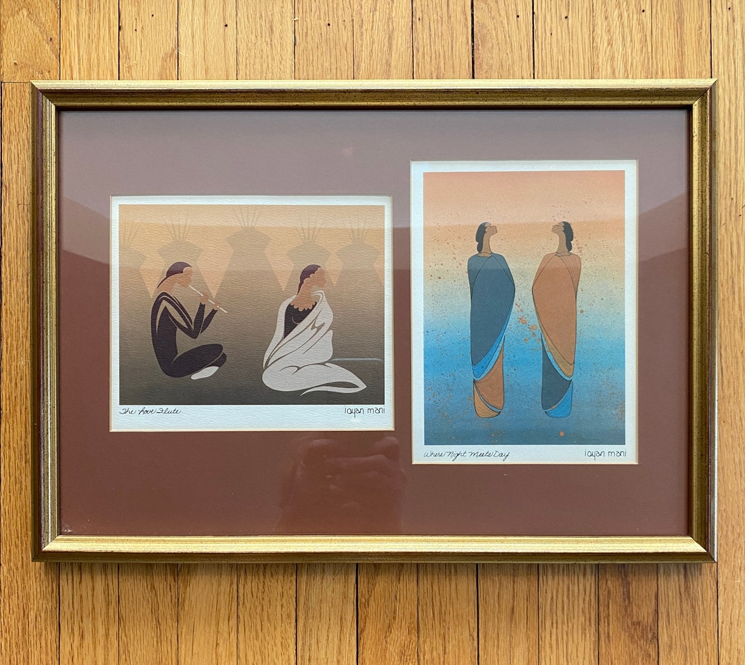 Vtg IOYAN MANI (maxine Noel) the Love Flute & Where Night Meets Day ...