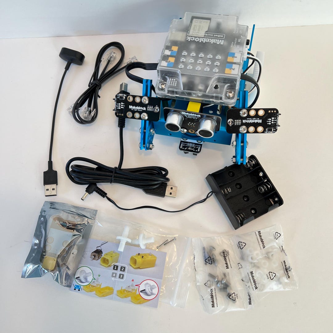 MAKEBLOCK Mbot, Add-on Pack Interactive Light & Sound Booklet, Battery ...