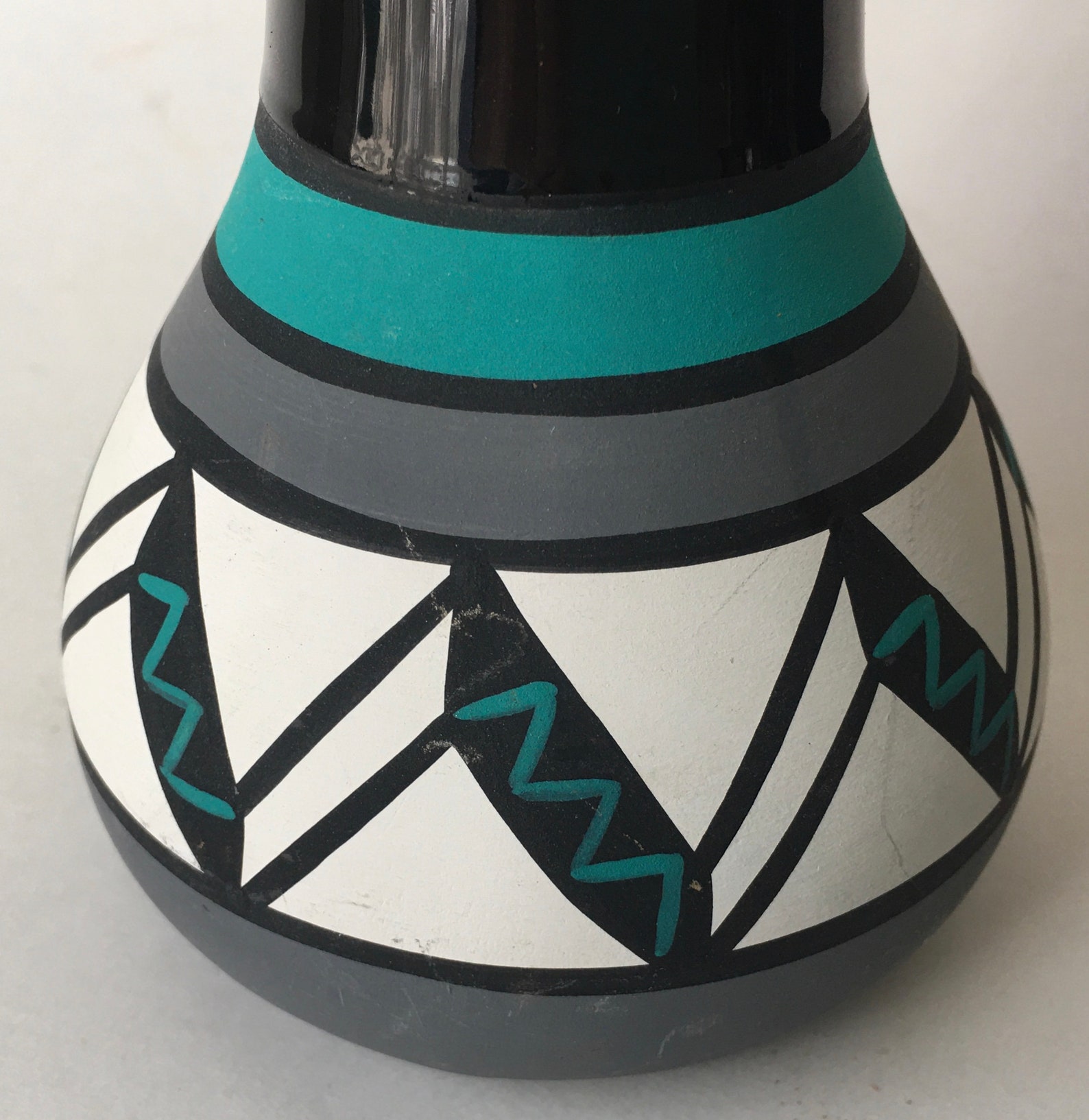 Vintage KOPA Pottery Native American Vase Signed by Artist | Etsy