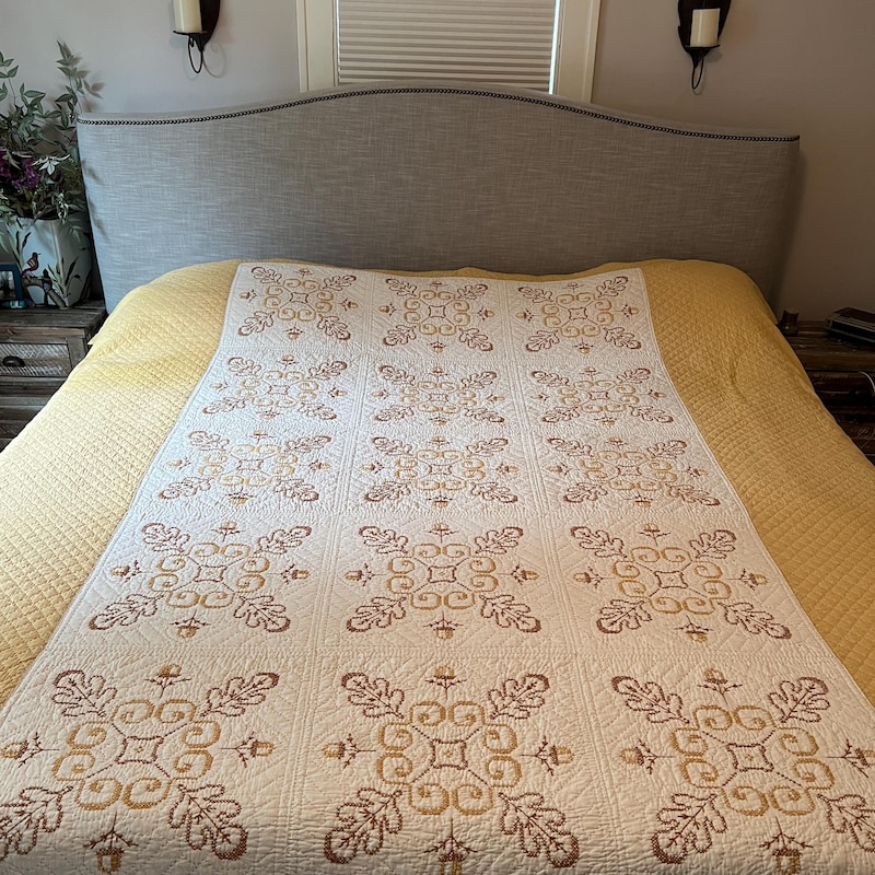 Ivory Quilt - Etsy