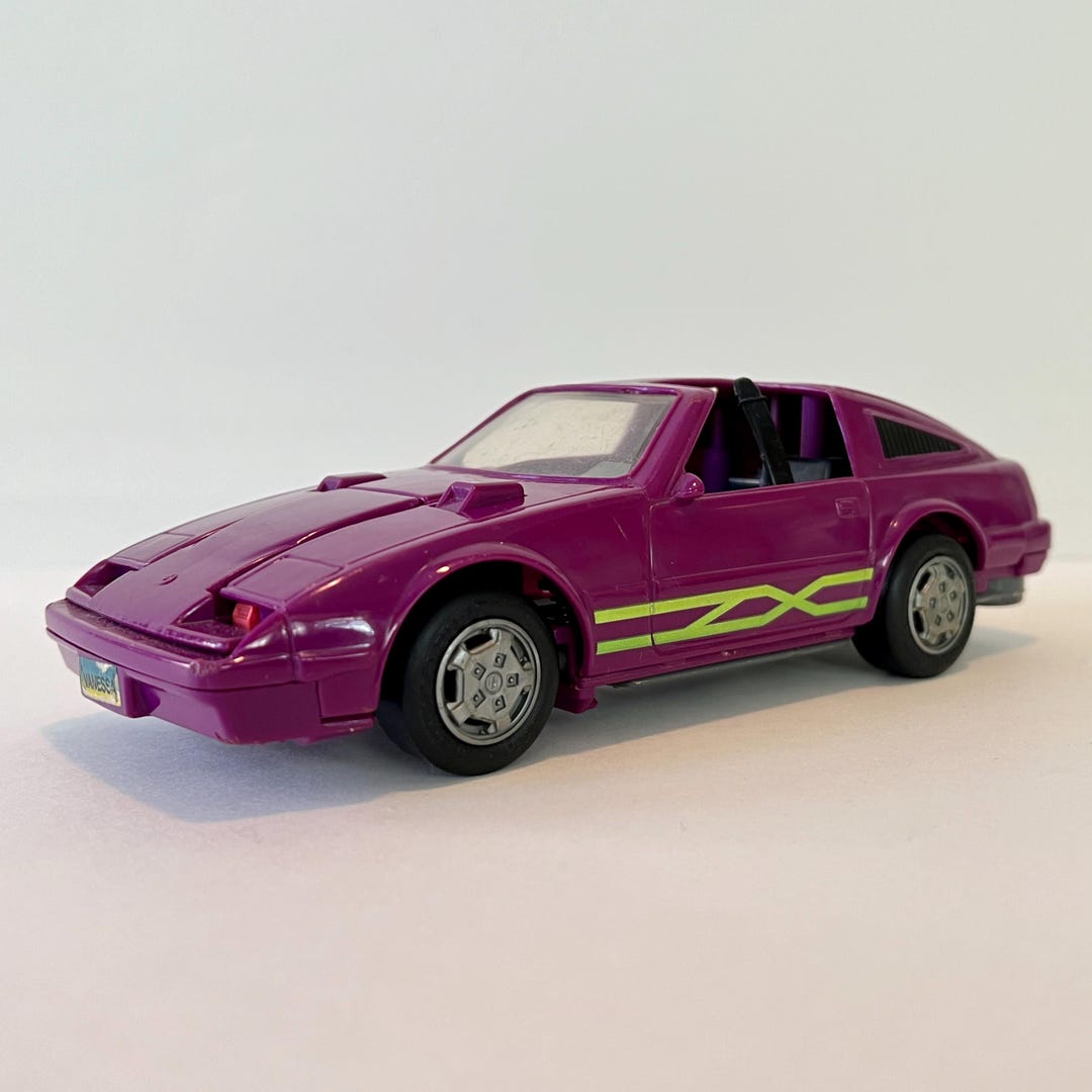 1987 MASK MANTA Venom Purple Vehicle Car Jet, Nissan 300ZX ...