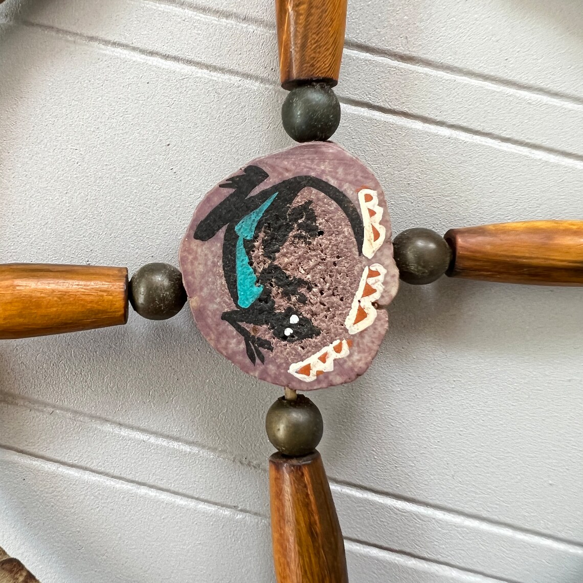 Vtg NAVAJO MEDICINE WHEEL Native American Spiritual Good Luck - Etsy