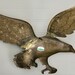 Vintage KOREAN BRASS Eagle Hawk Wall Mount, 18-1/2 W Metal Bird ...