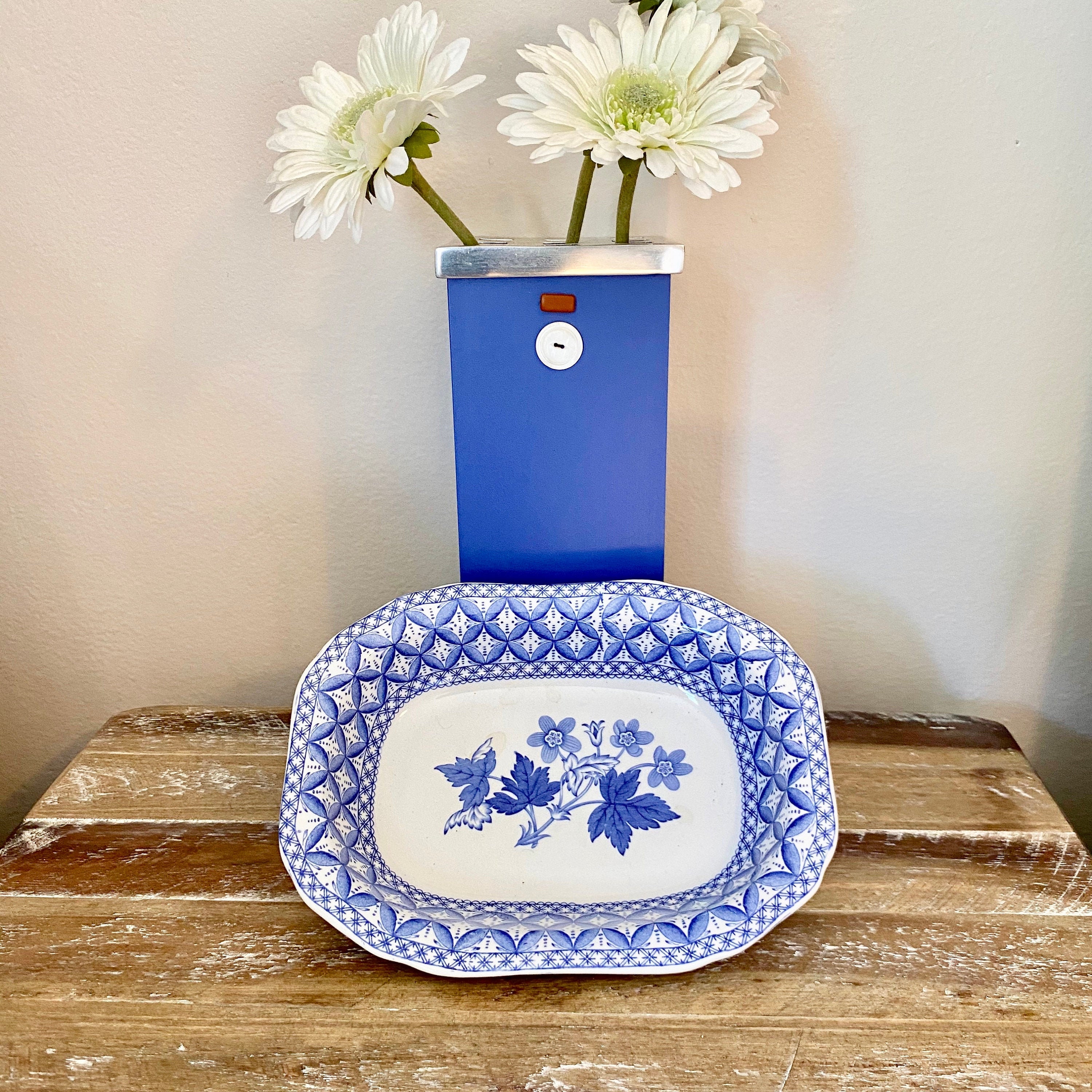 Vtg SPODE GERANIUM 9 Rectangular Vegetable Bowl Classic - Etsy UK