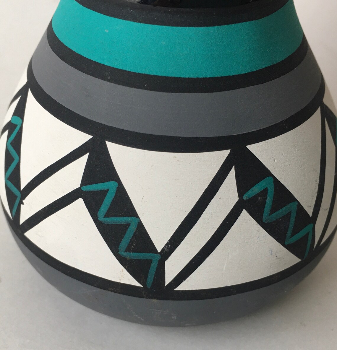 Vintage KOPA Pottery Native American Vase Signed by Artist | Etsy