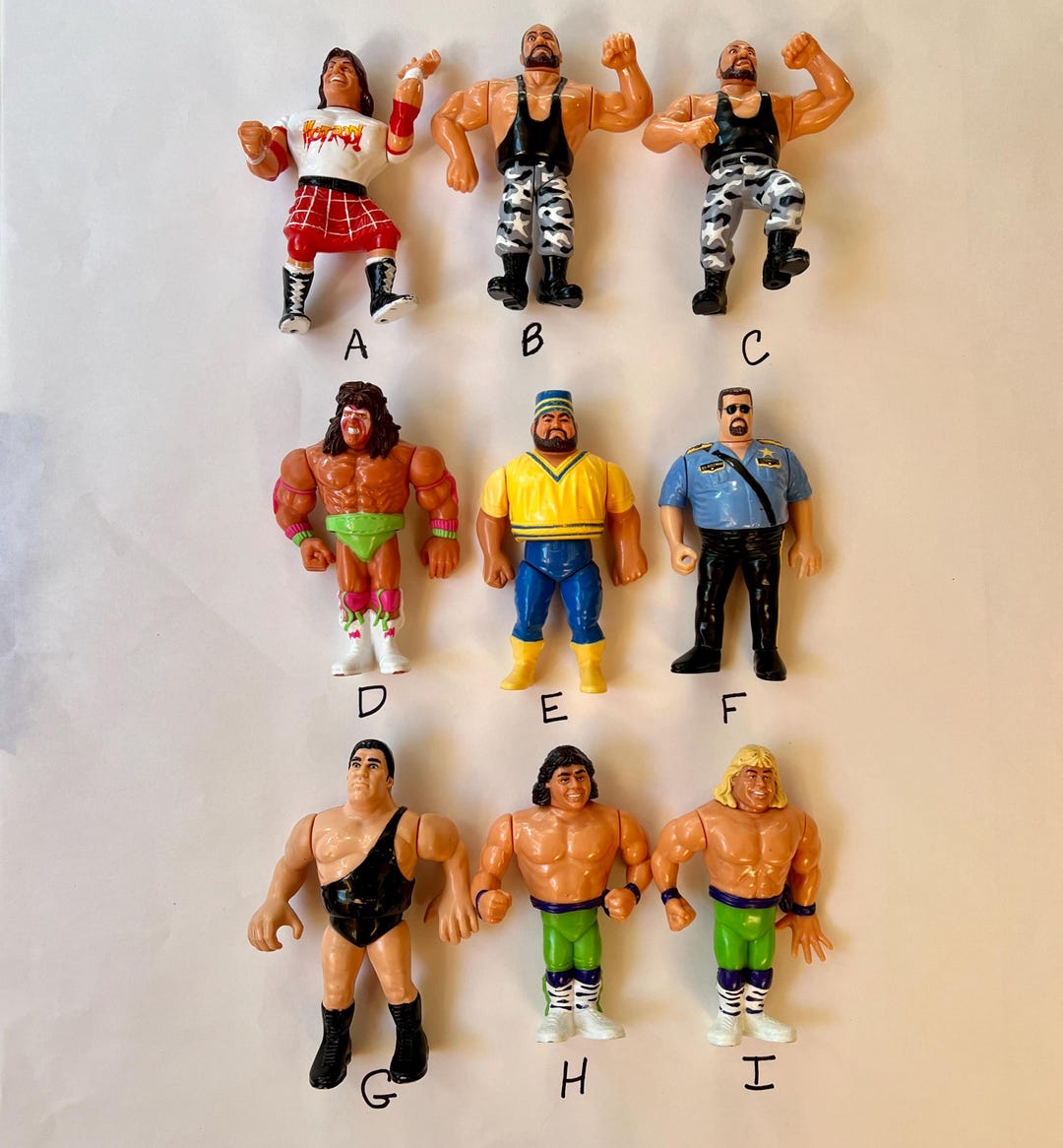 WWF WORLD Wrestling FEDERATION Figure, Choice: Piper Bushwhackers ...