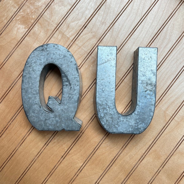 Metal Letters - Etsy