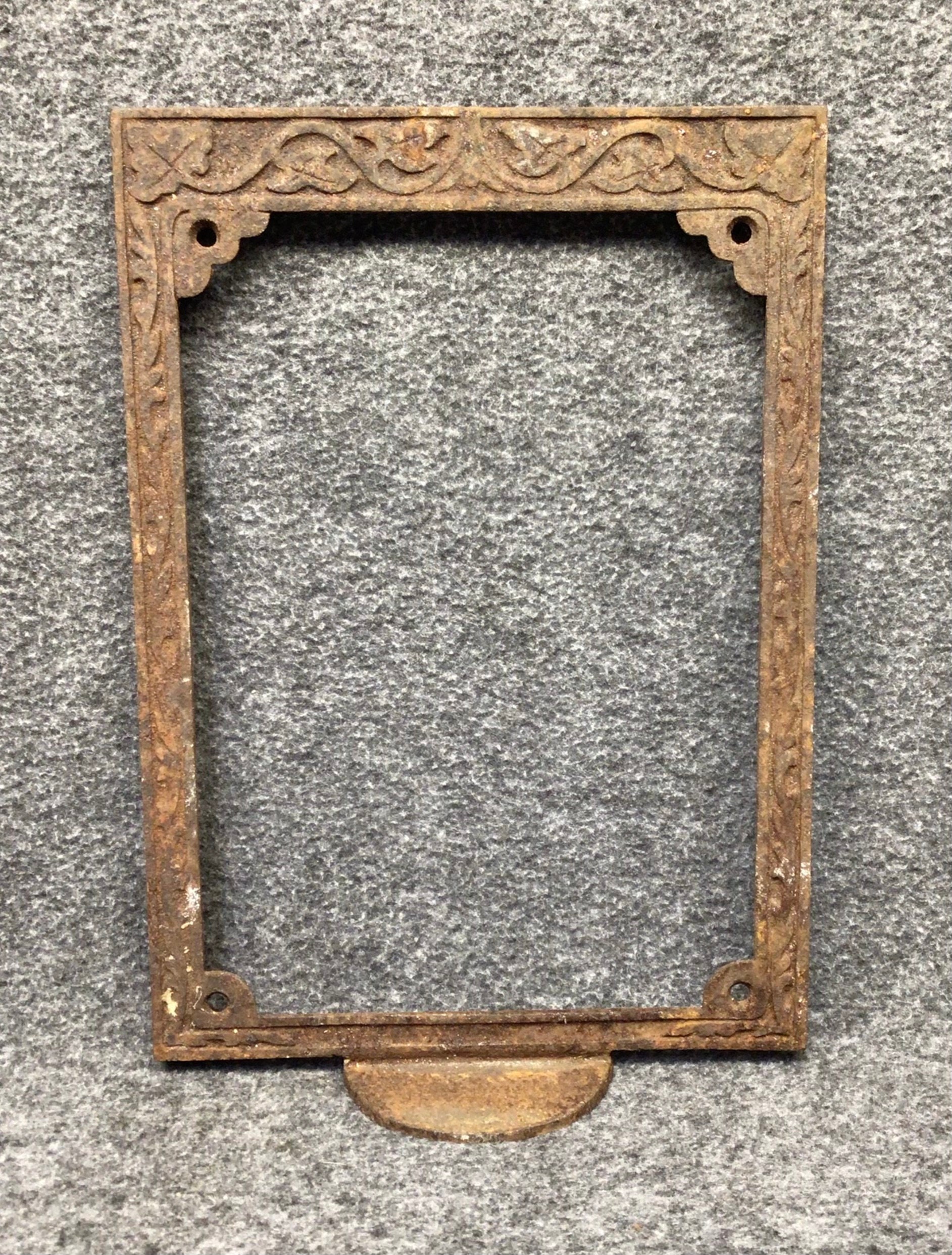 Antique Cast Iron Frame/heavy Metal - Etsy