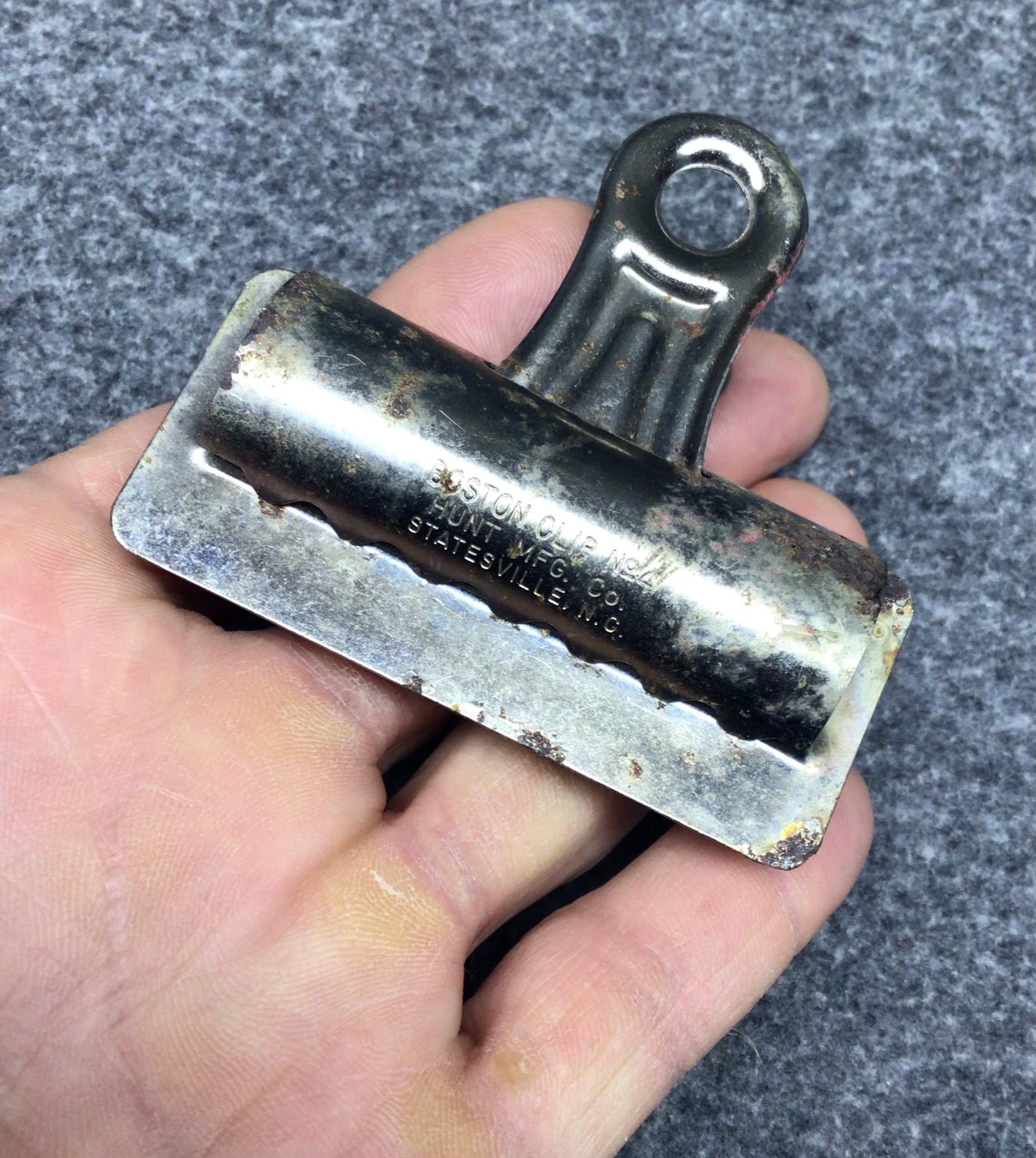 Boston Clip No.4/vintage Office Decor - Etsy