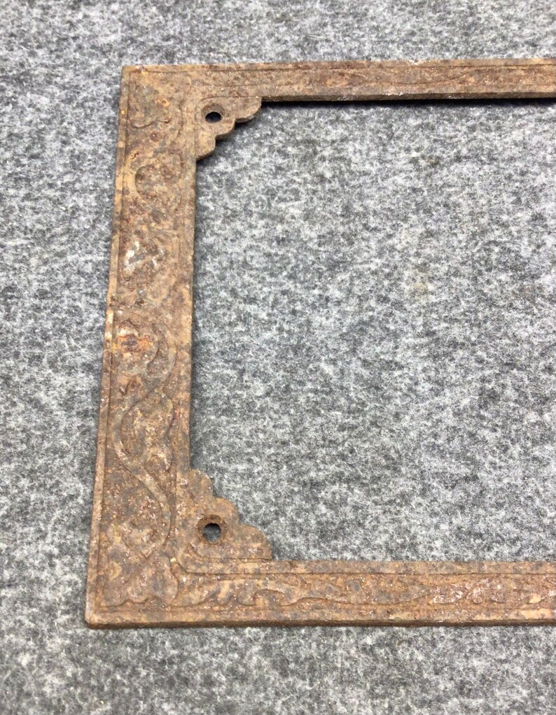 Antique Cast Iron Frame/heavy Metal - Etsy