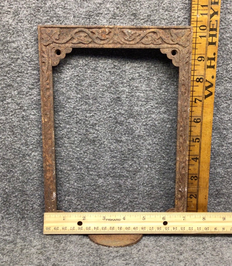 Antique Cast Iron Frame/heavy Metal - Etsy