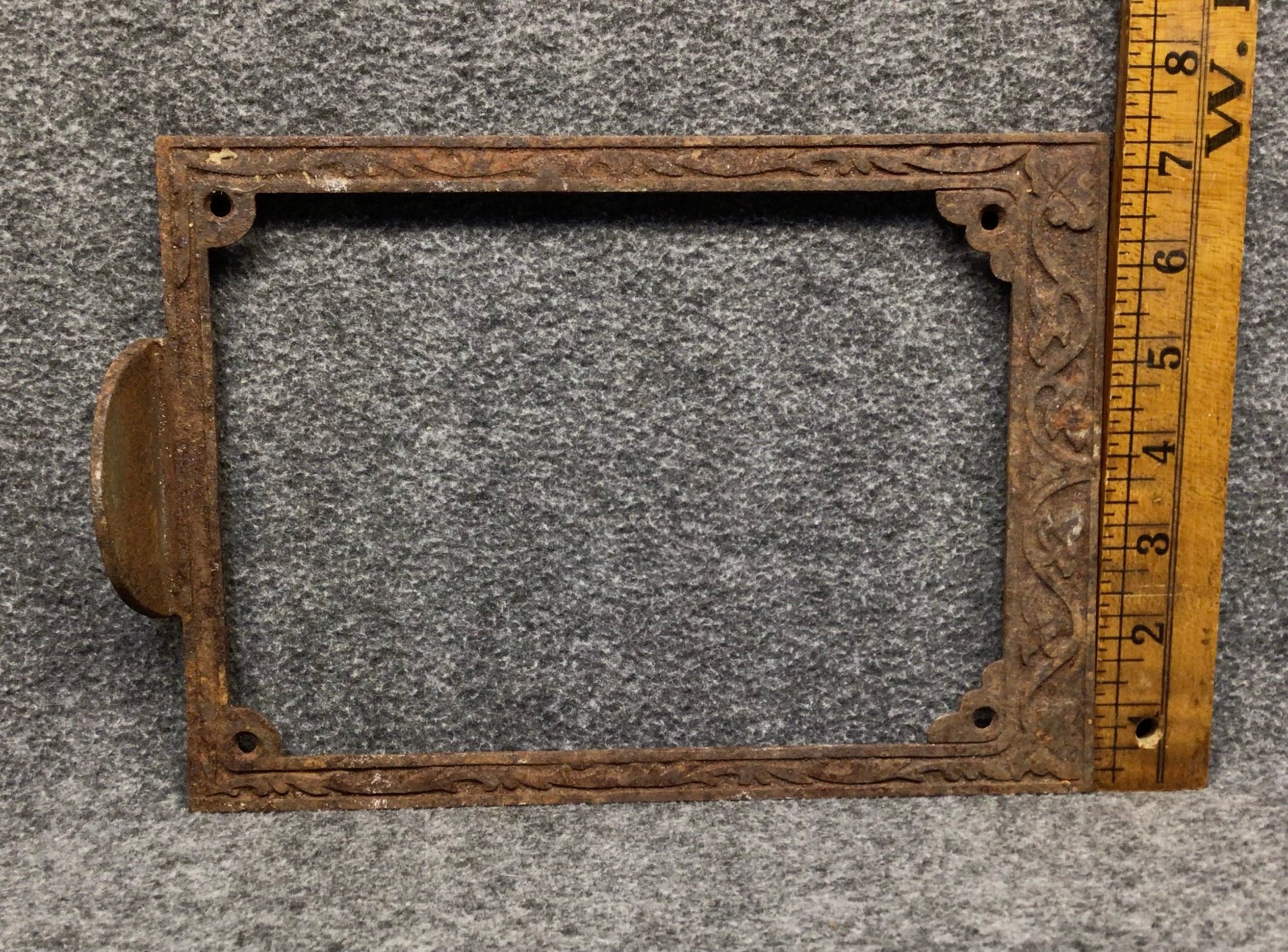 Antique Cast Iron Frame/heavy Metal - Etsy