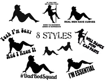 Dad Bod Sticker | Etsy
