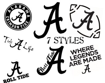 Bama Car Decal | Etsy