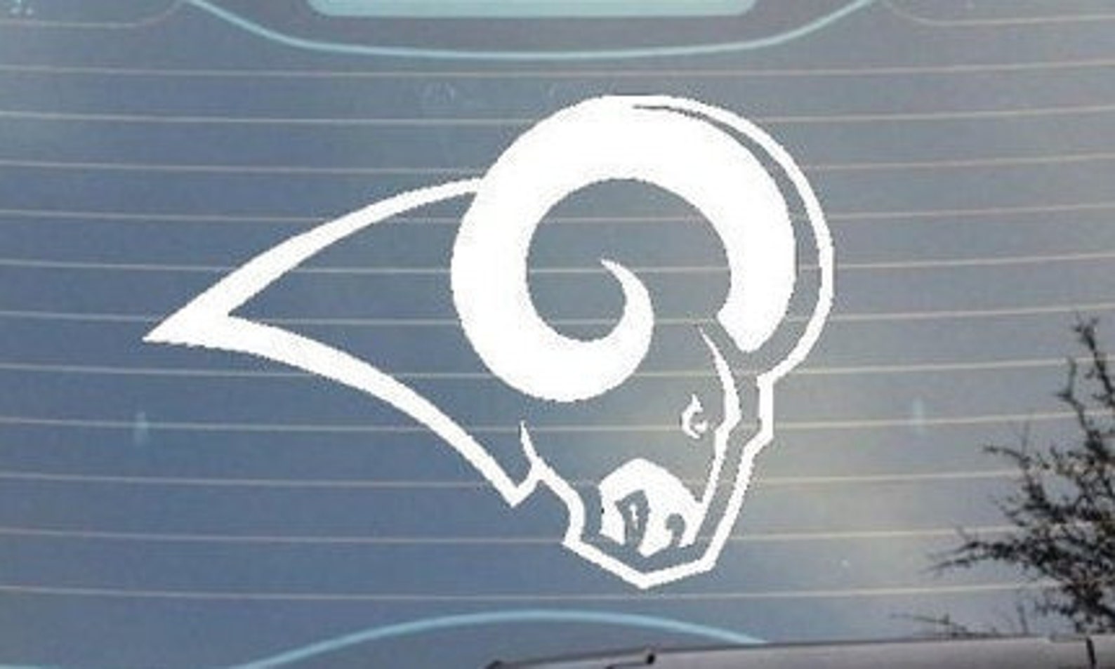 NFL Los Angeles Rams vinyl decal laptop car window mirror | Etsy