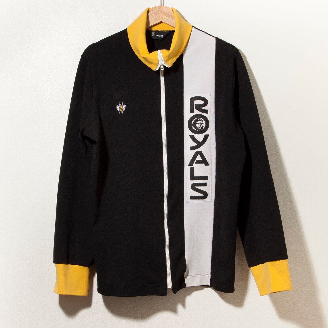 70s Vintage Track Jacket Royals Basketball Warm up Coat Cee Bee Lion ...