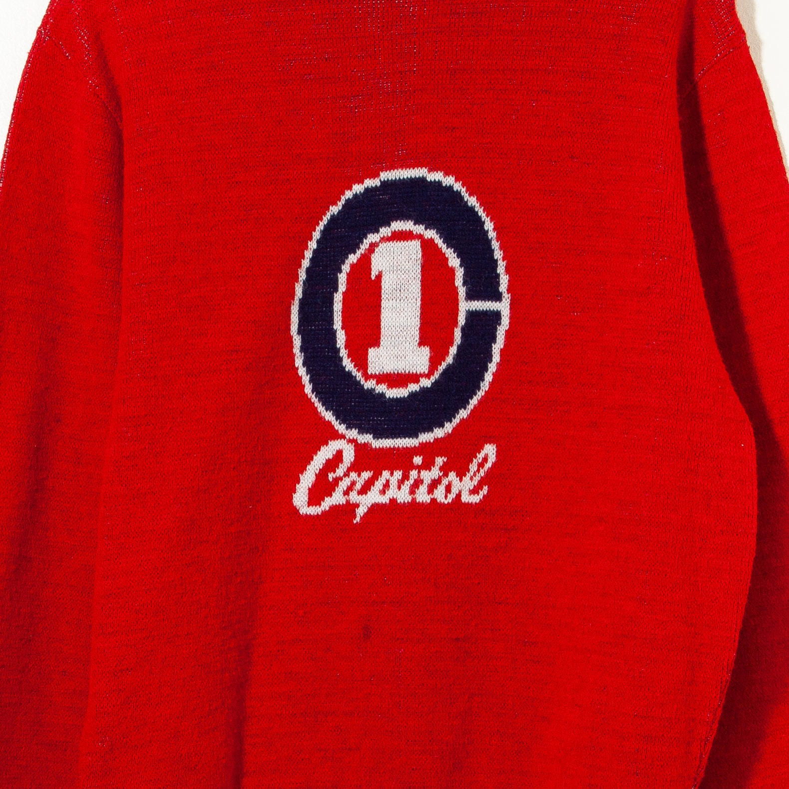 Vintage 1960s Capitol Records Sweater Union Made in Los Angeles USA ...