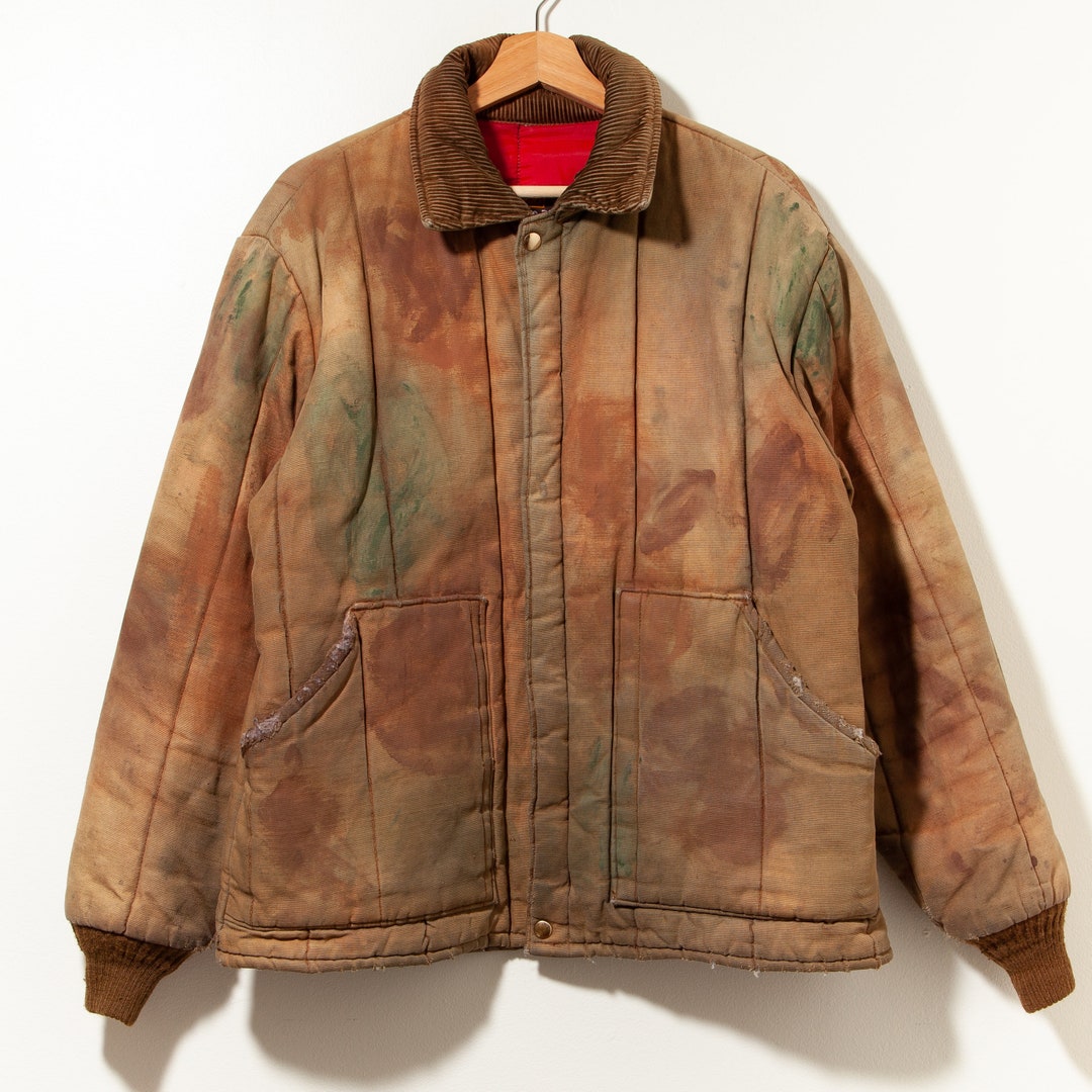 Vintage 1970s Canvas Quilted Hunting Jacket Made in USA Custom - Etsy UK