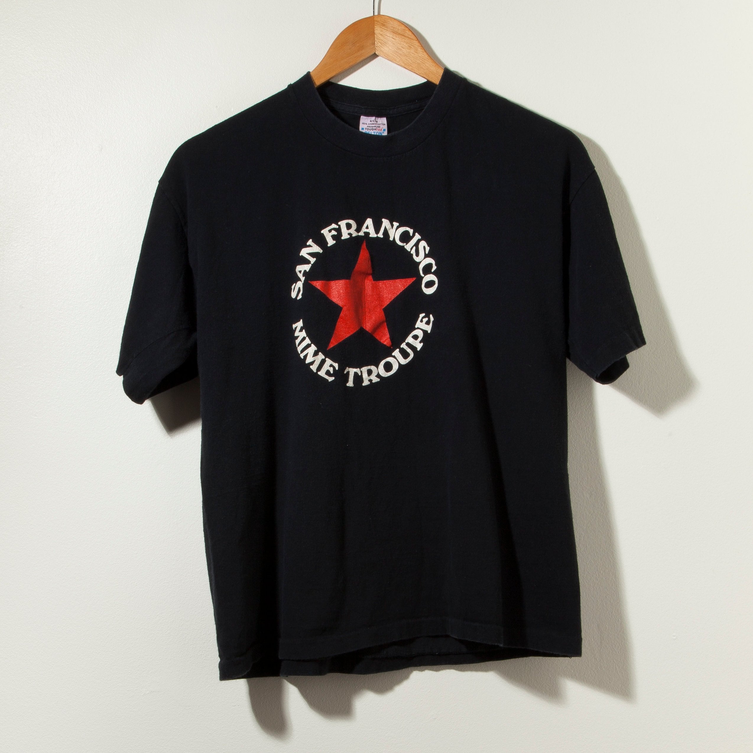 70s Vintage San Francisco Mime Troupe Single Stitch Graphic T-shirt ...