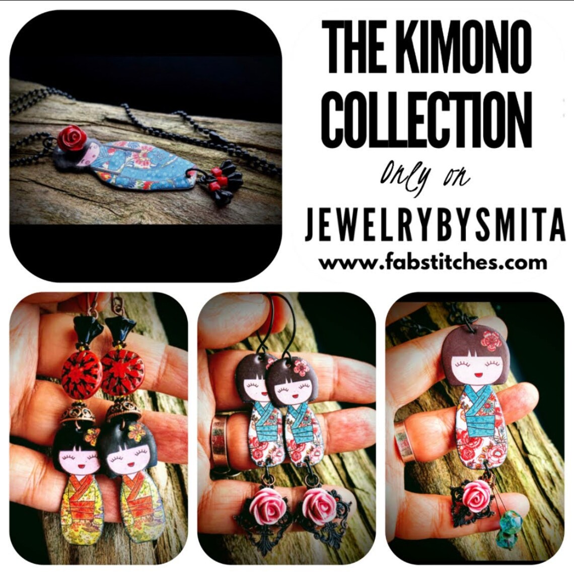 Royal Cobalt Blue Long Tribal Disc Earrings, Primitive Artisan Clay ...