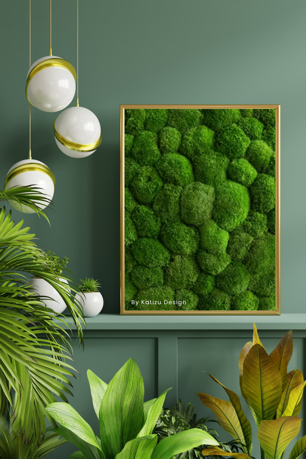 Botanical Moss Art Personalized & Custom Nature Wall Decor - Etsy