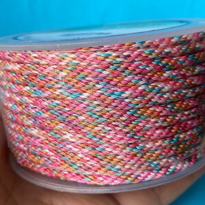 4 Mm 8 Metres DIY Jewelry Braided String 5 Colors,jewelry Cords ...