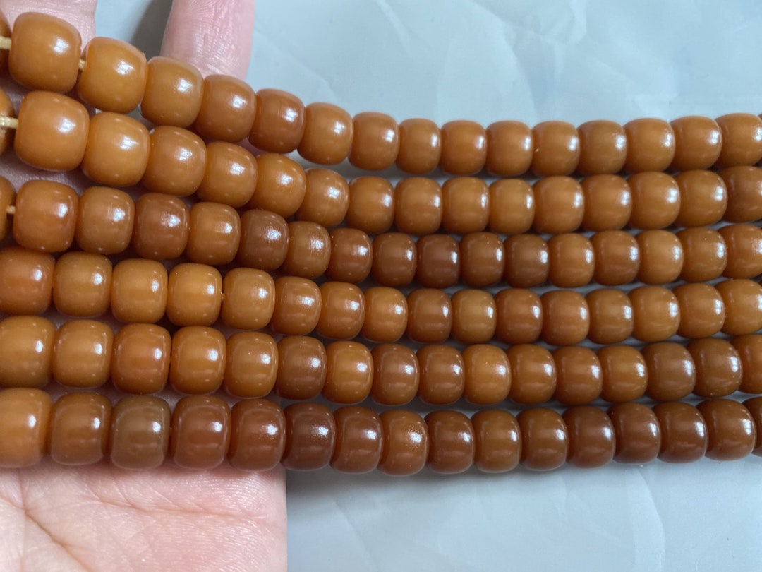 Weathered Pipal Tree Seed Beads: Buddhism DIY Accessories - Etsy