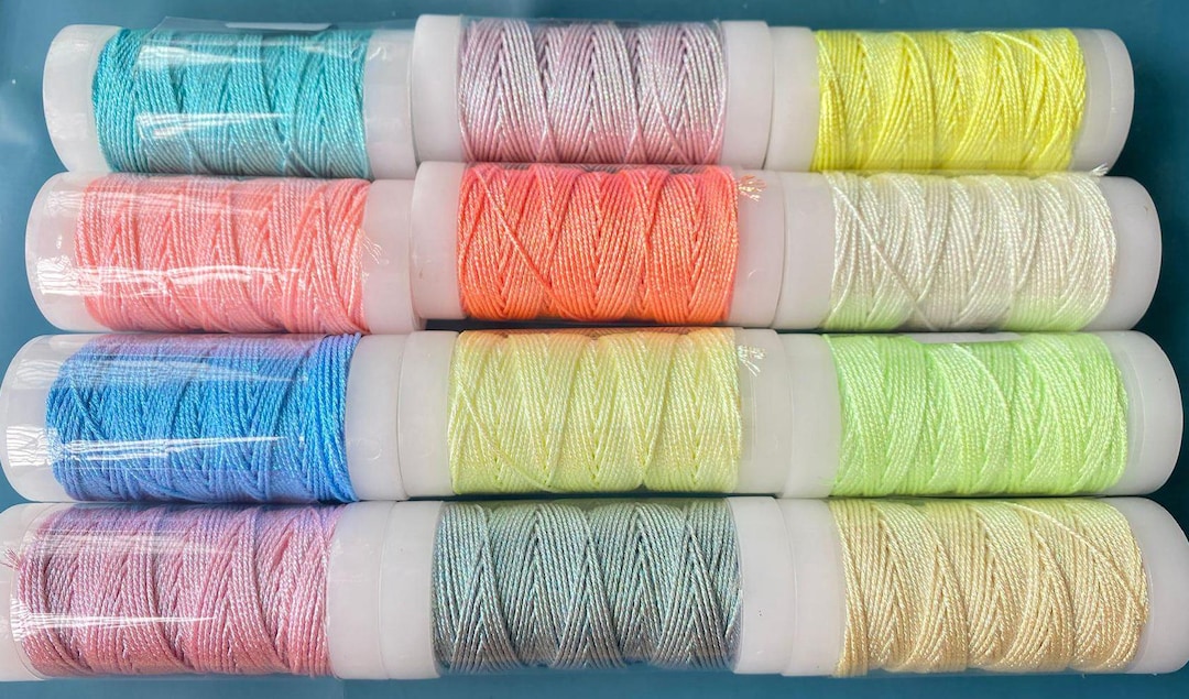 Metallic Twisted Cord: Luminous Jewelry String for Handcraft - Etsy