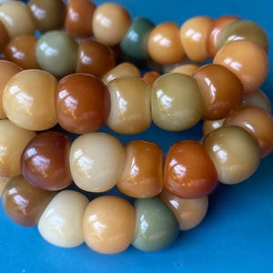 Natural Bodhi Root Beads: Candy Color Twist, DIY Jewelry (14mm) - Etsy