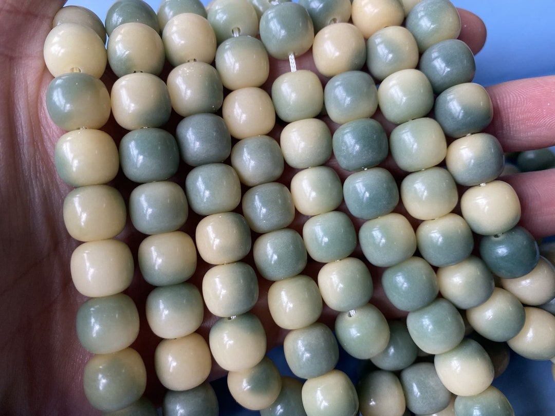 Natural Bodhi Weathered Colors Carved Barrel Beads 10-12 Mm,beading ...