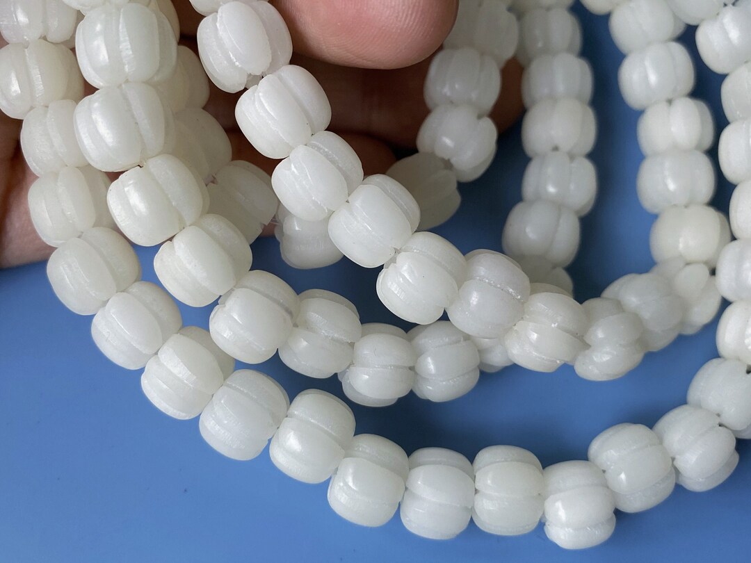 Full Strand Bodhi Root Pumpkin Beads 108 Mm 129 Mm,bodhi Spacer Beads ...