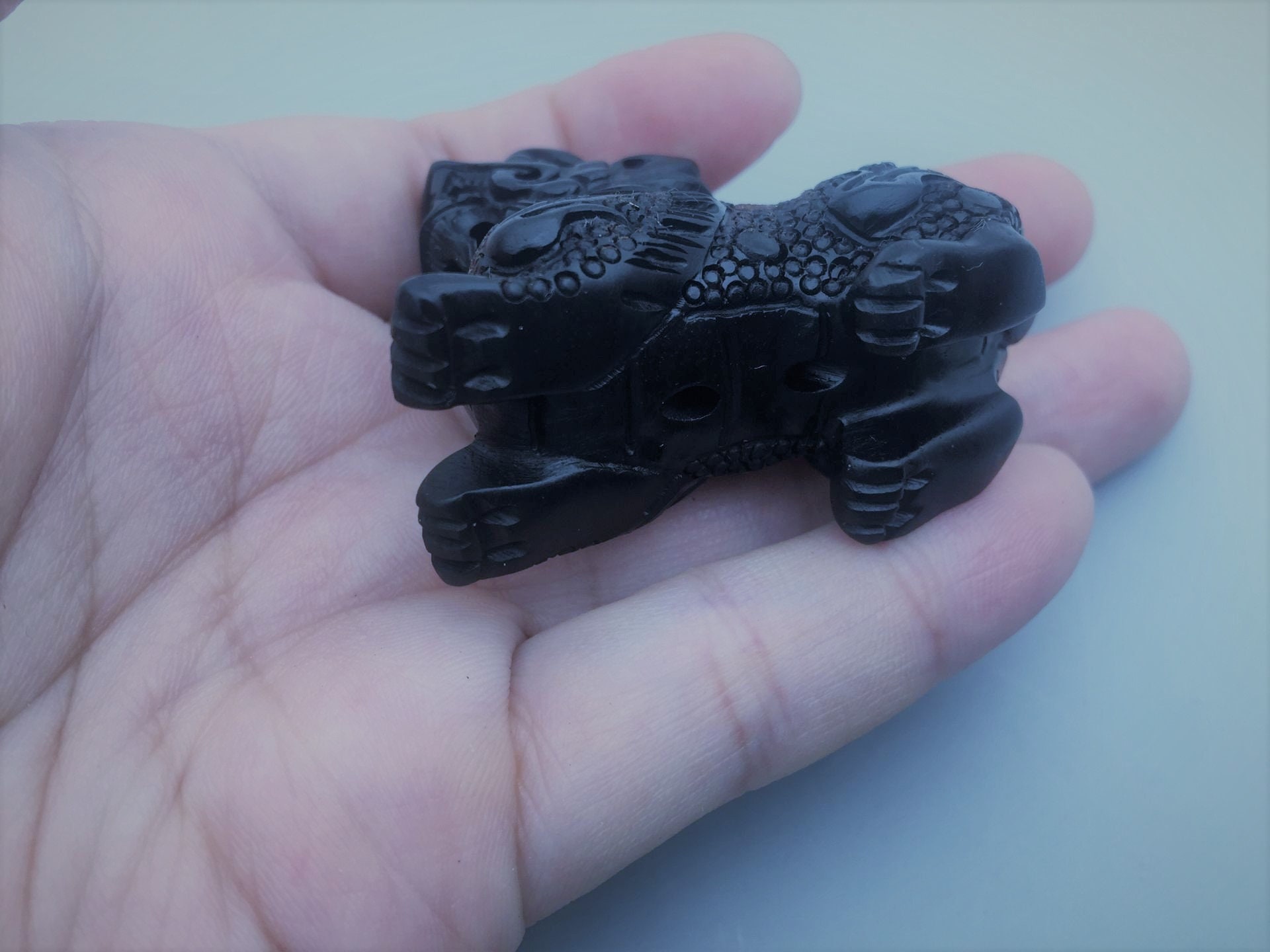 Natural Blackood Lucky Pixiu Pendant Jewelry Wood - Etsy