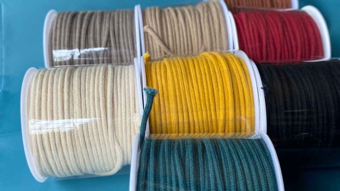 Colorful Cotton Cords: 1.5/2.0mm DIY Jewelry Beading Strings - Etsy