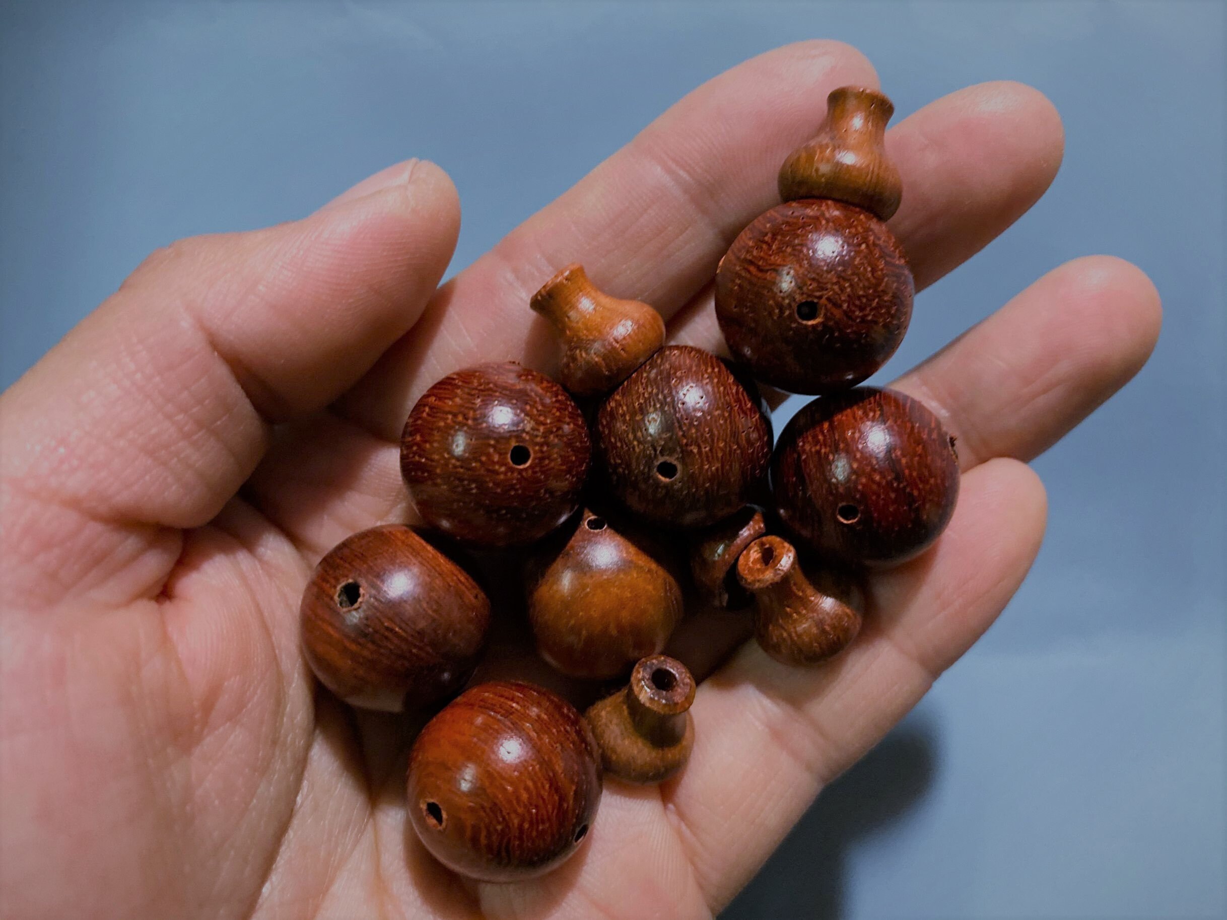Wood Guru Bead Set: 3-hole Mala Spacer Beads (5 Sets) - Etsy