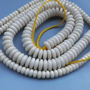 Full Strand 108 Pcs Tagua Nut Beads 5*3 Mm,ivory Nut Beads,loose Beads ...