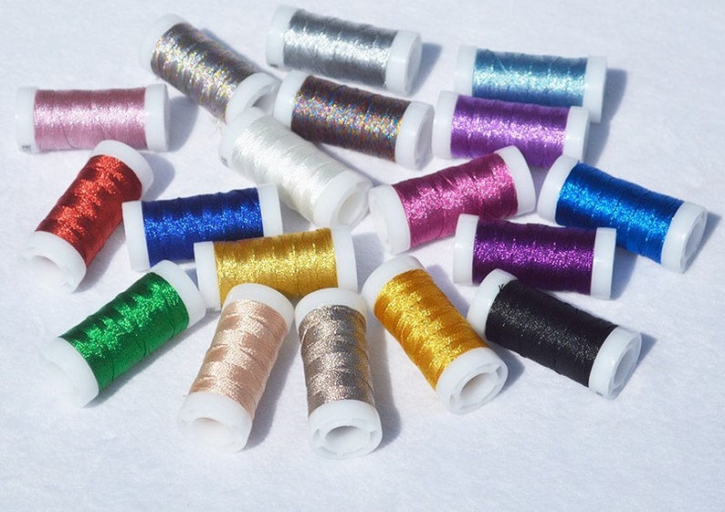 Metallic Twisted Cord Set: 12 Glitter Jewelry String Colors - Etsy