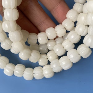 Full Strand Bodhi Root Pumpkin Beads 108 Mm 129 Mm,bodhi Spacer Beads ...