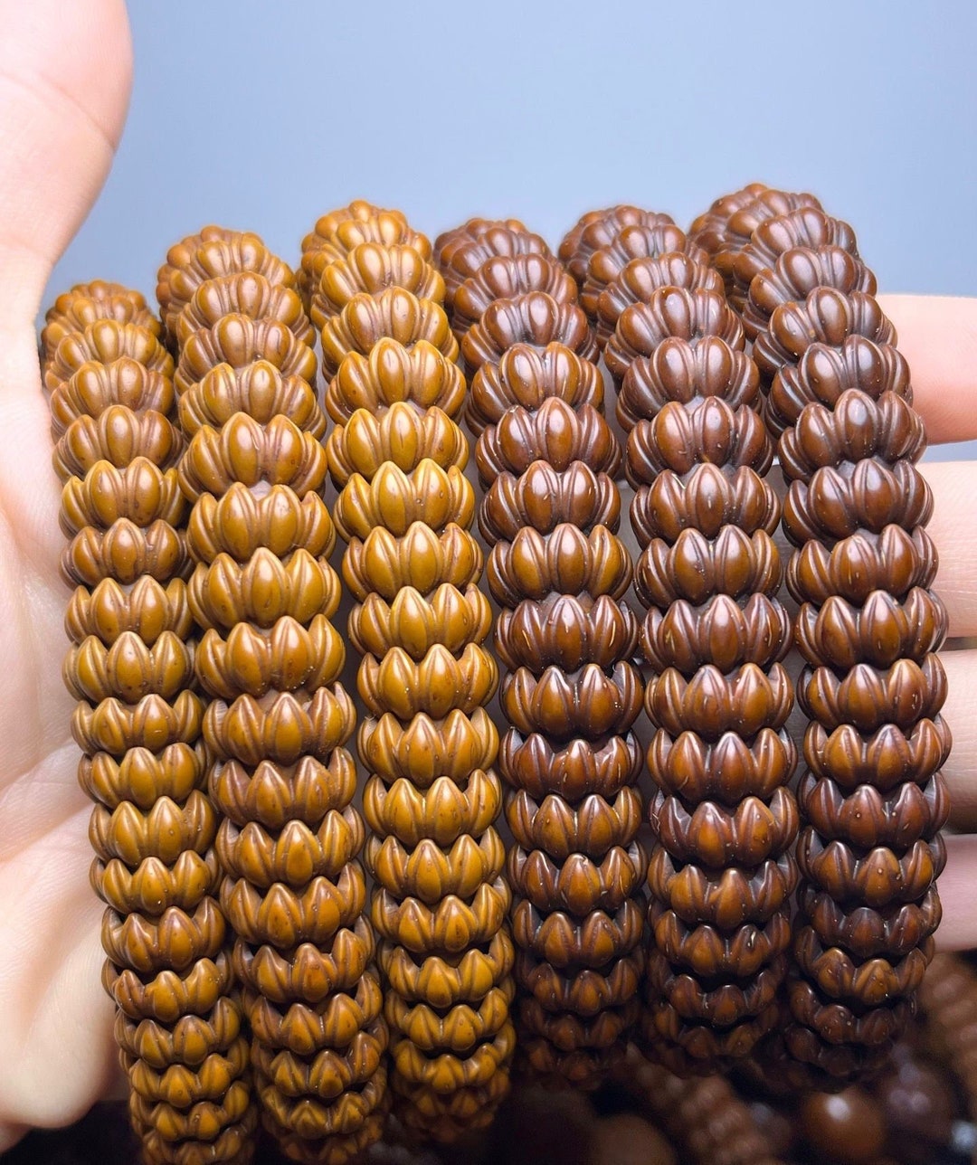 Bodhi Carved Dragon Claw Beads 10-12 Mm,mala Making Beads,loose Lotus ...