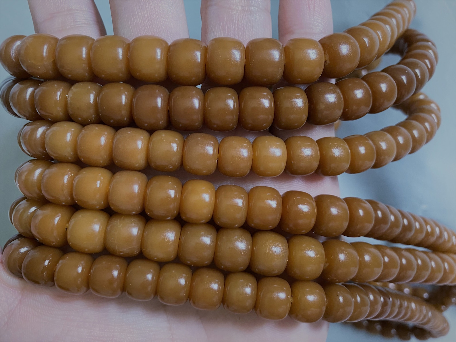 Full Strand Weathered Pipal Tree Seed Bucket Beads 86 Mm - Etsy