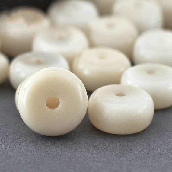 20 PCS Natural Corozo Nuts Stopper Beads 104 mm 95 mmSpacer | Etsy