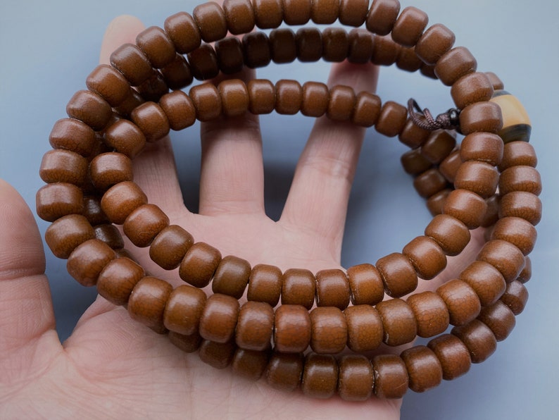 Full Strand Weathered Pipal Tree Seed Bucket Beads 108 Mm | Etsy