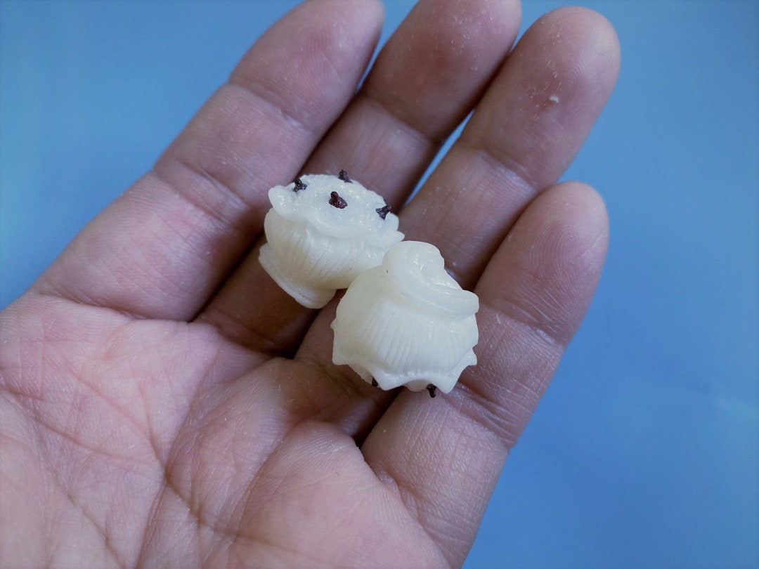 Natural Bodhi Root Lotus Bead: DIY Jewelry Charm (19x22mm) - Etsy