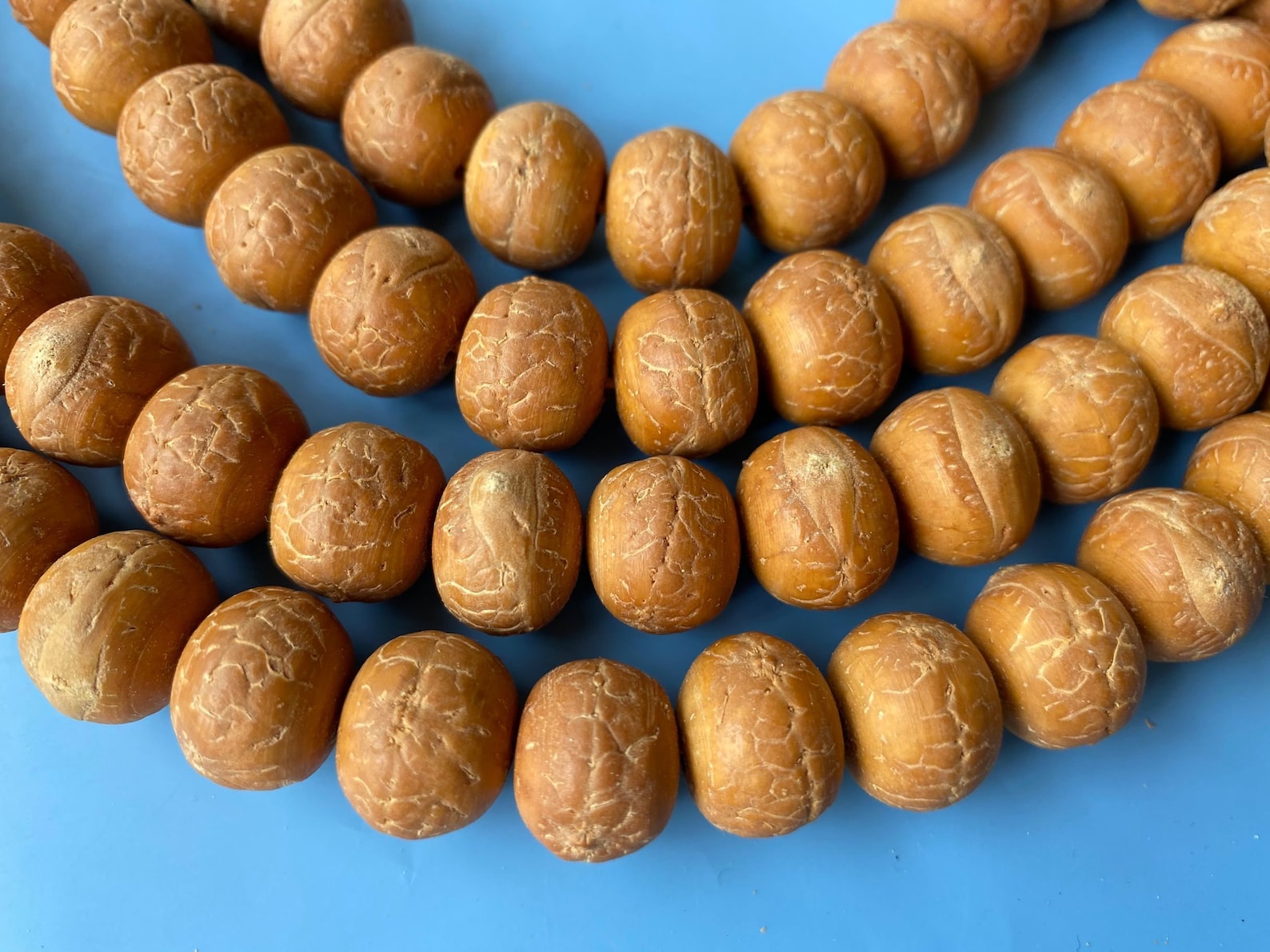 Full Strand Bodhi Barrel Beads 13-14 Mm 14-15 Mmbodhi Spacer - Etsy