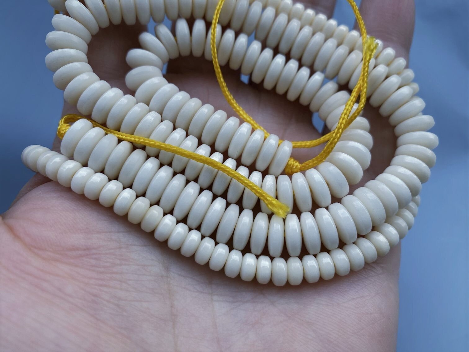 Full Strand 108 Pcs Tagua Nut Beads 53 Mmivory Nut - Etsy